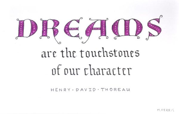 2015-2016: Dreams | Westcoast Calligraphy Society