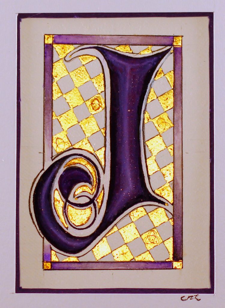2023 Decorated Letter | Westcoast Calligraphy Society